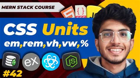 Css Units For Beginners Mern Stack Ep 42 Pakistani Developer