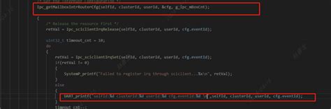 Tda4vh Q1 Mapping Of Mailbox Interrupt Number Processors Forum Processors Ti E2e Support