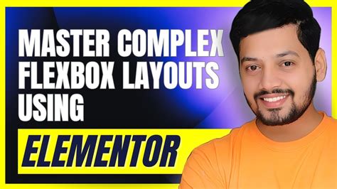 How To Make Complex Flex Box Container Layout Elementor Wordpress Tutorial Youtube