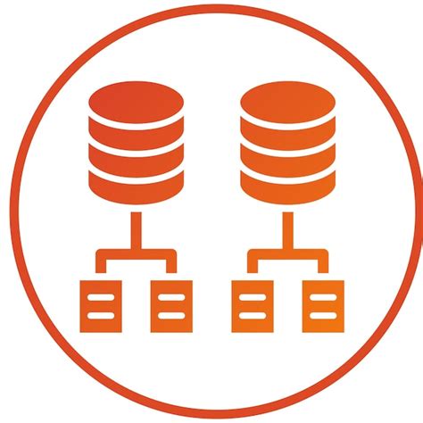 Premium Vector Data Modeling Icon Style