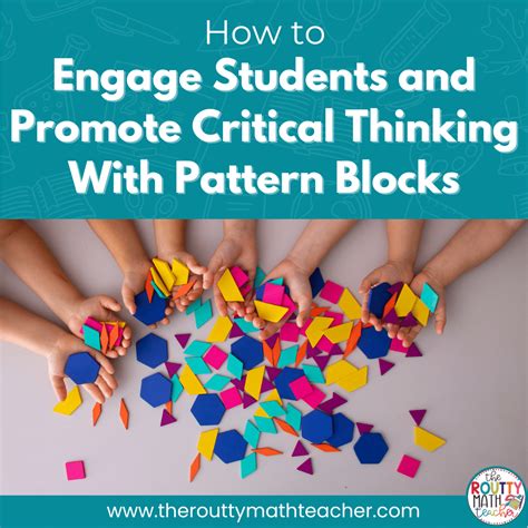 Activities With Pattern Blocks The Routty Math Teacher