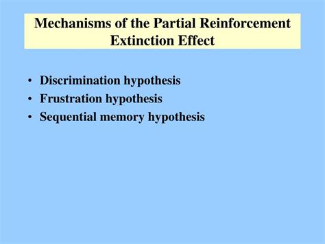 Ppt Extinction Of Conditioned Behavior Chapter 9 Powerpoint Presentation Id7000927