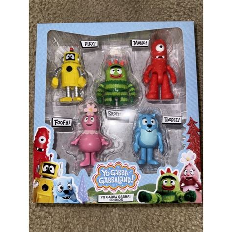Jazwares Toys Yo Gabba Gabbaland Yo Gabba Gabba Friends 5pack Brand