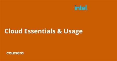 Cloud Essentials Usage Coursya