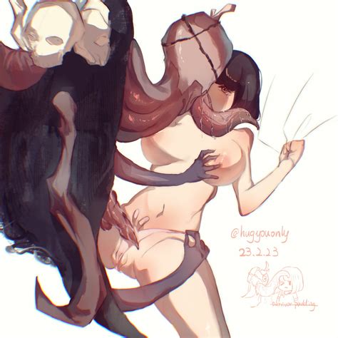 Rule 34 1girls Black Hair Breast Grab Breasts Dbd Dead By Daylight Feng Min Human Hyoscyami