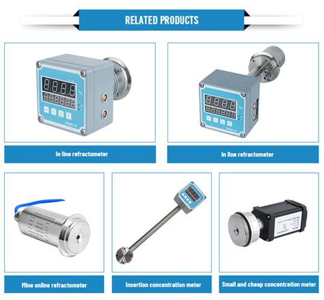 Economical Inline Process Refractometer Continuous Sugar Level Monitor Using For Cutting Oil