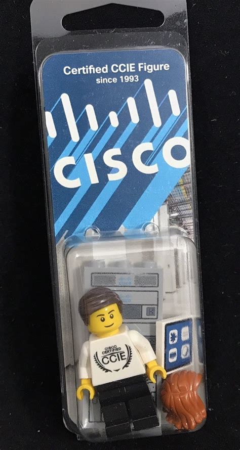 Wanted Cisco Live Promotional Minifigures Cisconian Steve Your