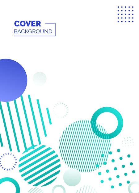 추상적 인 모양 80 년대 멤피스 기하학적 스타일 평면 및 선 디자인 요소로 설정된 현수막 템플릿 4에 대한 복고풍 예술은 배너