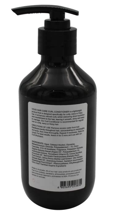 Curl Conditioner Australian Vegan Paraben Free Beauty Care Curl Conditioner Australian Vegan Paraben Free Beauty Care