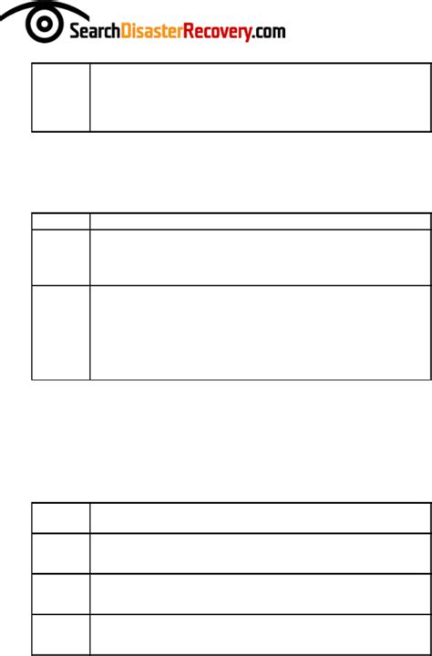 Network Disaster Recovery Plan Template In Word And Pdf Formats Page 10 Of 26