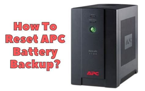 Why APC Battery Backup Not Charging Troubleshooting Guide How To Fix It
