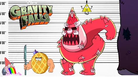 Gravity Falls Size Comparison Biggest Characters Of Gravity Falls