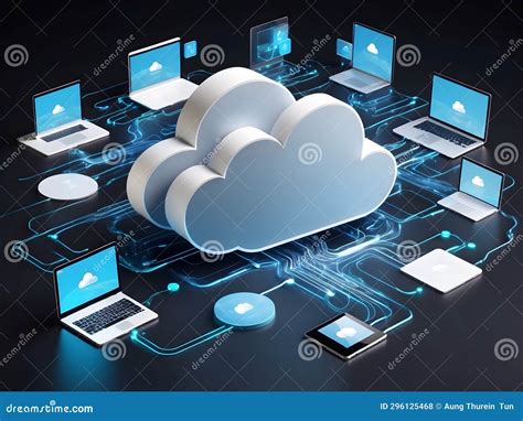 Securing The Personal Data Information In Remote Spaces Stock