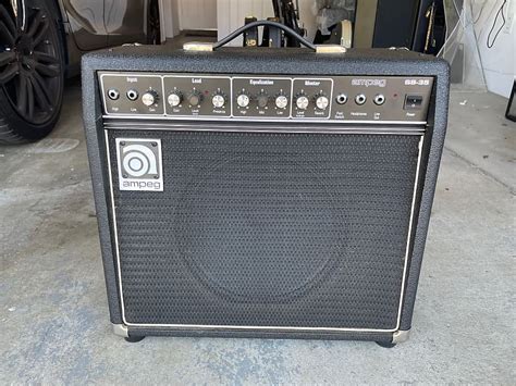 Ampeg Ss 35 1980s Black Reverb