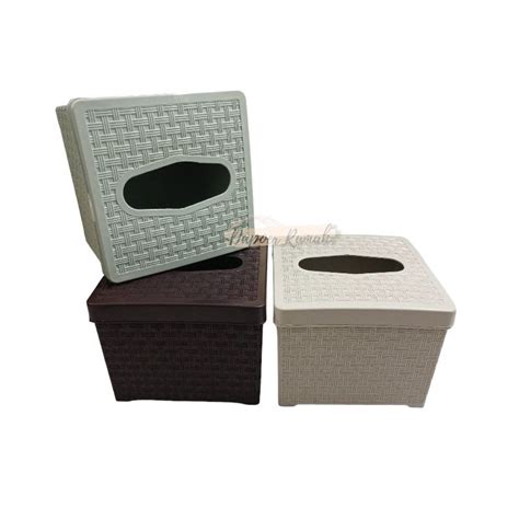 Jual Tempat Tissue Kecilkotak Tissuekotak Tisu Rotankotak Tissue