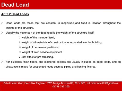 Verticle Load Analysis According To Bnbc 2020 Pdf