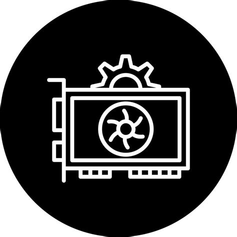 Gpu Vector Icon Vector Art At Vecteezy