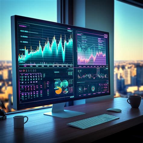 Premium Photo Illustration In Computer Screen Big Data Analysis