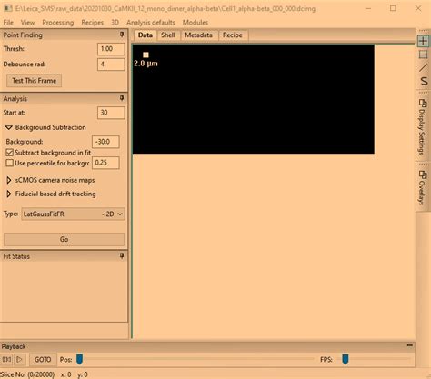 Test This Frame Is Not Working Issue Python Microscopy Python Microscopy Github