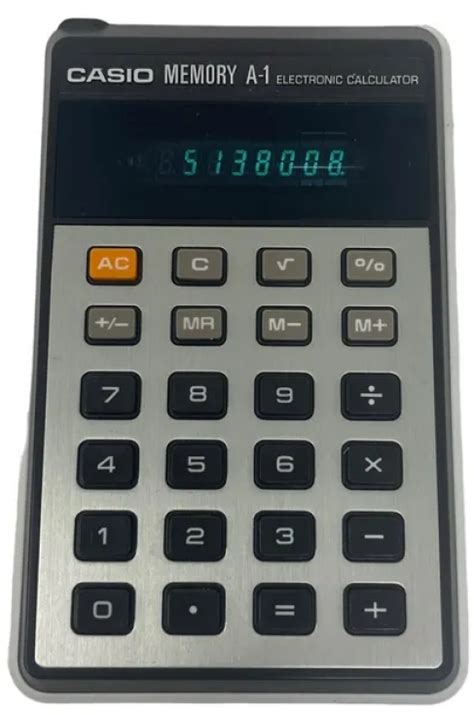 Casio Memory A 1 Vintage