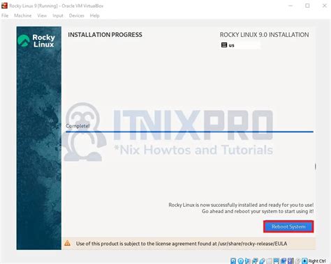Install Rocky Linux On VirtualBox Itnixpro