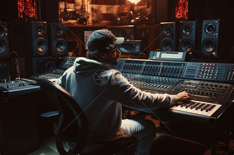 幕后的音频制作人高清图片下载 正版图片600605083 摄图网