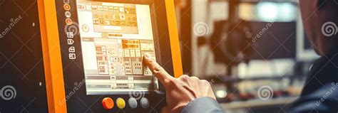 Hand Operating Cnc Machine Control Panel For Precise Data Input And