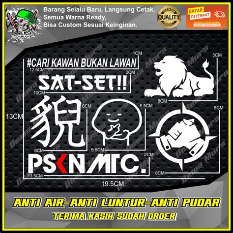 Jual Paket 7 In 1 Cari Kawan Bukan Lawan Singa Satset Kanji Jepang