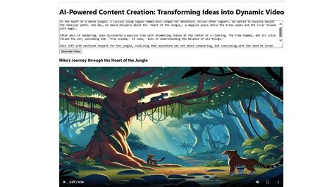 Ai Powered Content Creation Transforming Ideas Into Dynamic Video