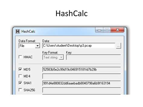 Hashcalc