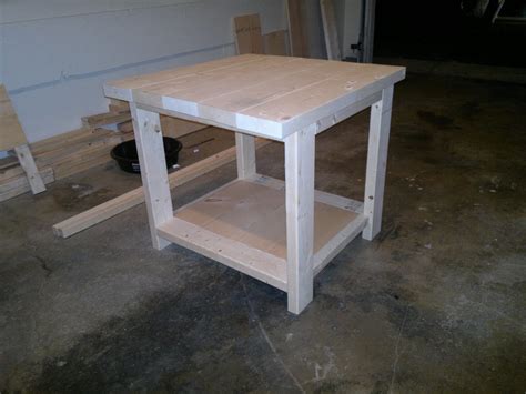 Ana White Rustic X End Table DIY Projects