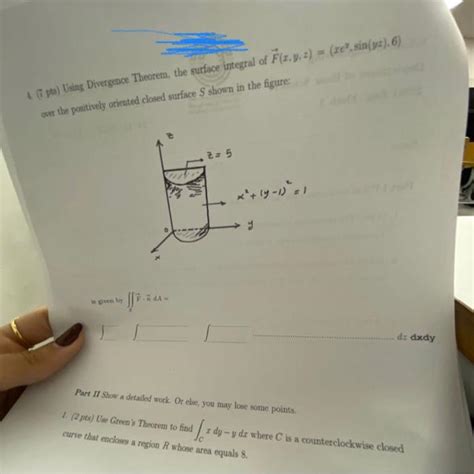 Solved Wat The Poitively Oriented Closed Surface S Shown In