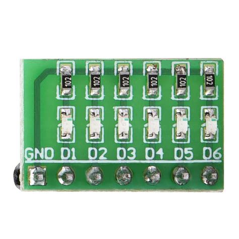 Buy Led Indicator Module 6 Bits Blue Adjustable Lithium Battery