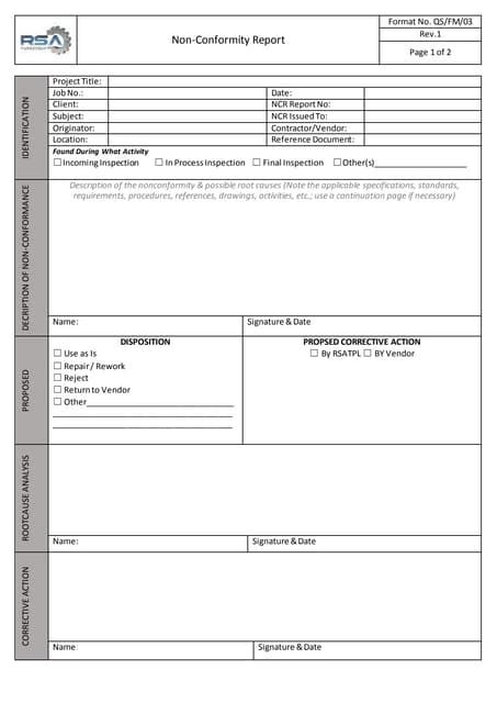 Denr Self Monitoring Report Smr Quarterly Report Form Pdf