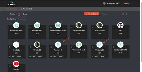 User Portal Accessing Rdp Based Application