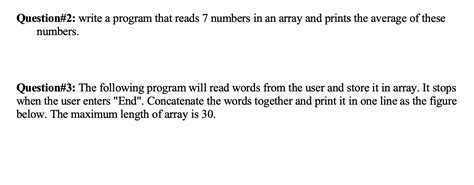solved question 2 write a program that reads 7 numbers in