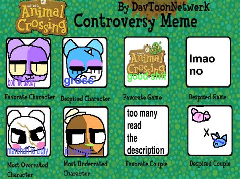 Acnl Controversy Meme By Ace Copular On Deviantart