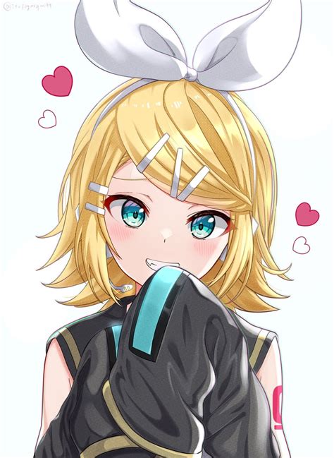 Kagamine Rin Vocaloid Drawn By Itogari Danbooru