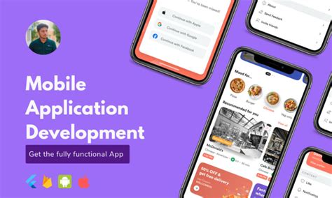 develop ios and android cross platform mobile app using flutter