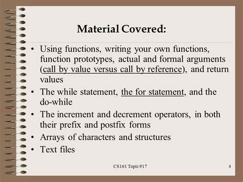 1 CS161 Introduction To Computer Science Topic Ppt Download
