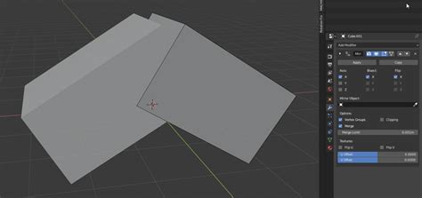 Workflow How To Stop A Mesh From Passing Past The Mirror Point And Merge With The Part Added