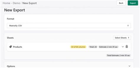 Matrixify Shopify App Firebear