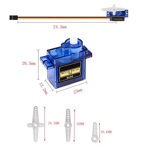 sg90 micro servo motor mini servo sg90 9g servo kit untuk 48 off