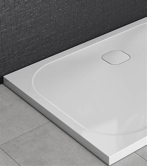 Душевой поддон из мрамора Kolpa Pandora tray 120x80см, белый