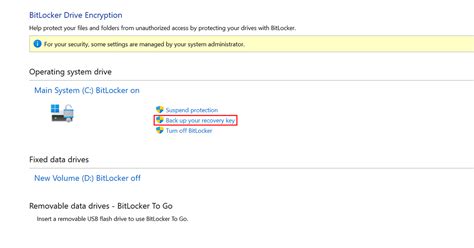How To Backup Bitlocker Recovery Key To Microsoft Account In Windows 11