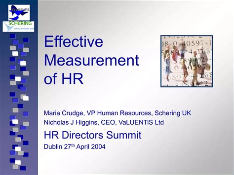 Hr Measurement Hr Dir Valuentis Scheringpres 260404 Ppt