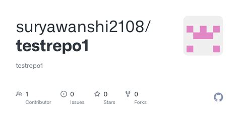 Github Suryawanshi2108testrepo1 Testrepo1