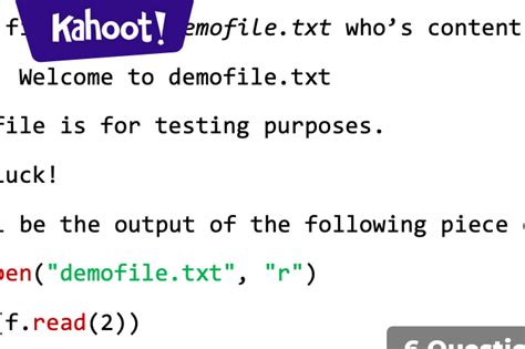 Uoft Python Workshop Kahoot Quiz