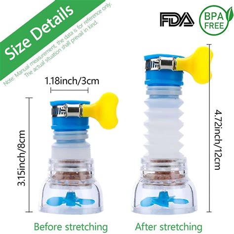 Badu Bg Завъртане на 360 кран за кухненска мивка Удължители за кран Накрайник за баня Домашен