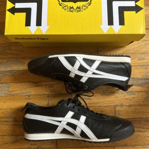 Onitsuka Tiger Mexico 66 Sd Black White Gem